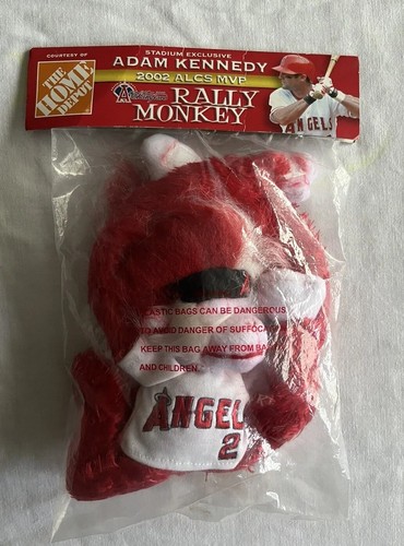 Vintage Los Angeles Angels Adam Kennedy Rally Monkey Stadium Exclusive ...