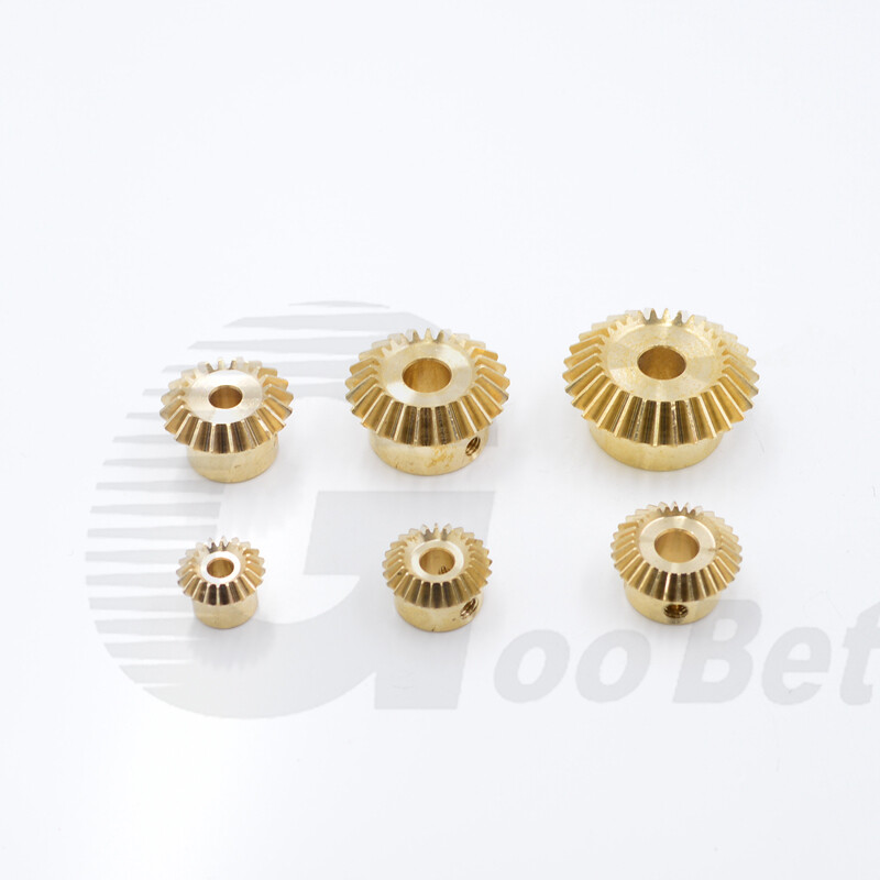 Bevel Gear Module 0.5 Brass 20/25/30 Tooth 90° 1:1 Pairing Miter Gear ...