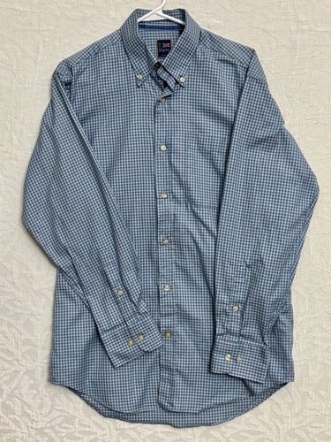 T. Harris London Men's Blue Long Sleeve Shirt Medium Gentleman's Fit | eBay
