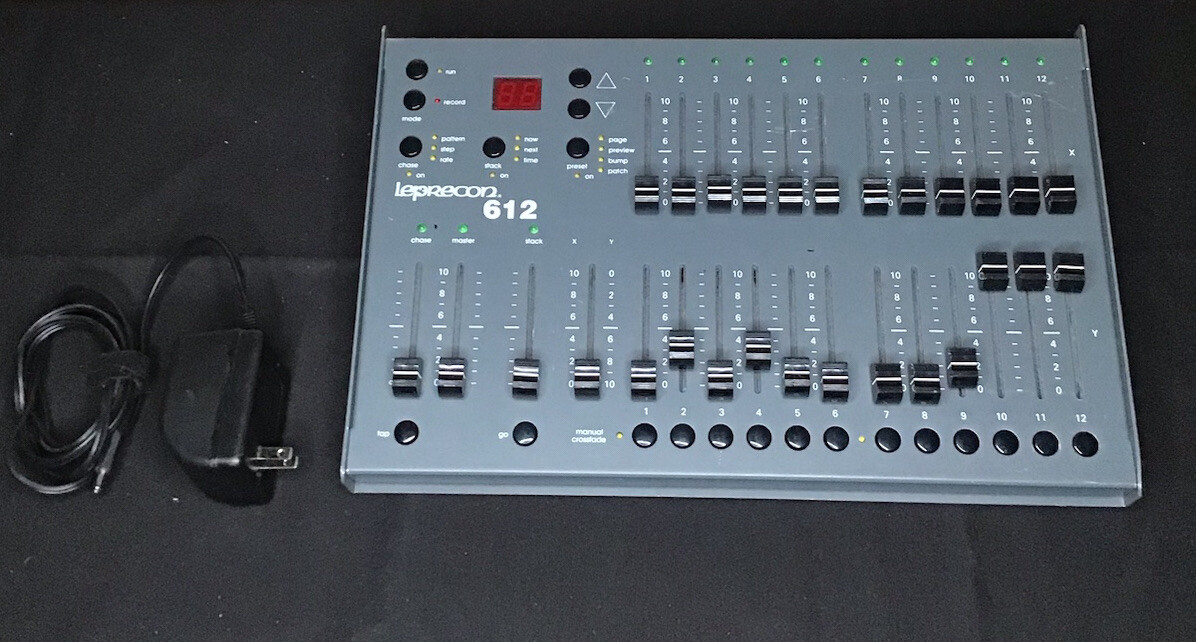 Leprecon 612 Lighting Console | Shelly Lighting