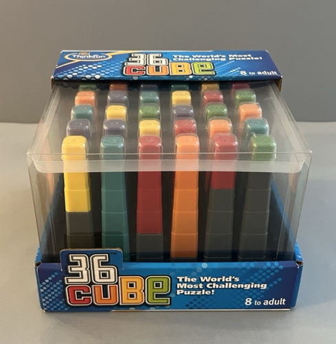 36 Cube World's Most Challenging Puzzle Thinkfun Age 8 To Adult New | eBay