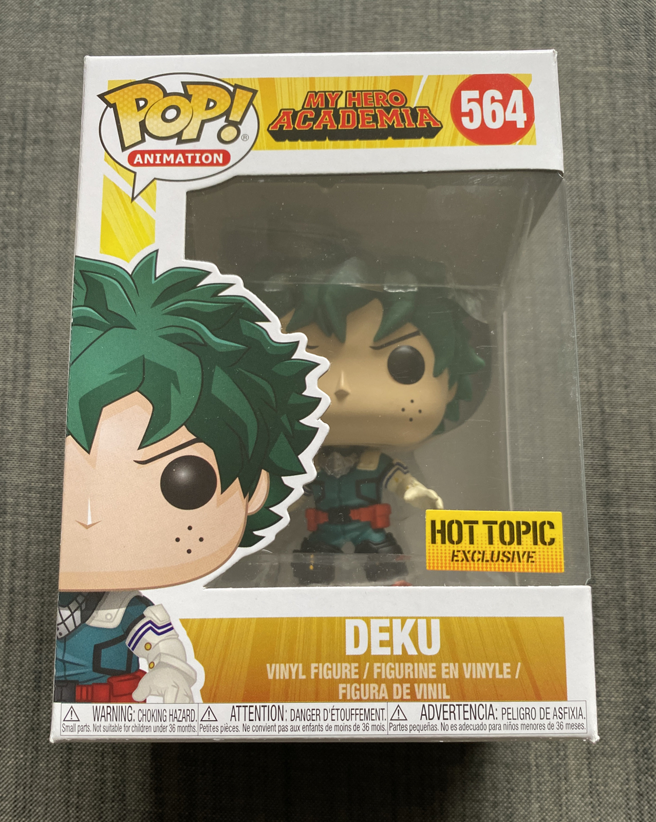 DEKU FUNKO POP! Animation #564 HOT TOPIC EXCLUSIVE My Hero Academia ...
