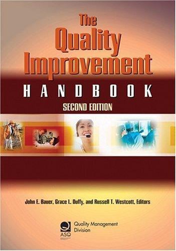 The Quality Improvement Handbook [With CDROM] by Bauer, John E., Ed ...