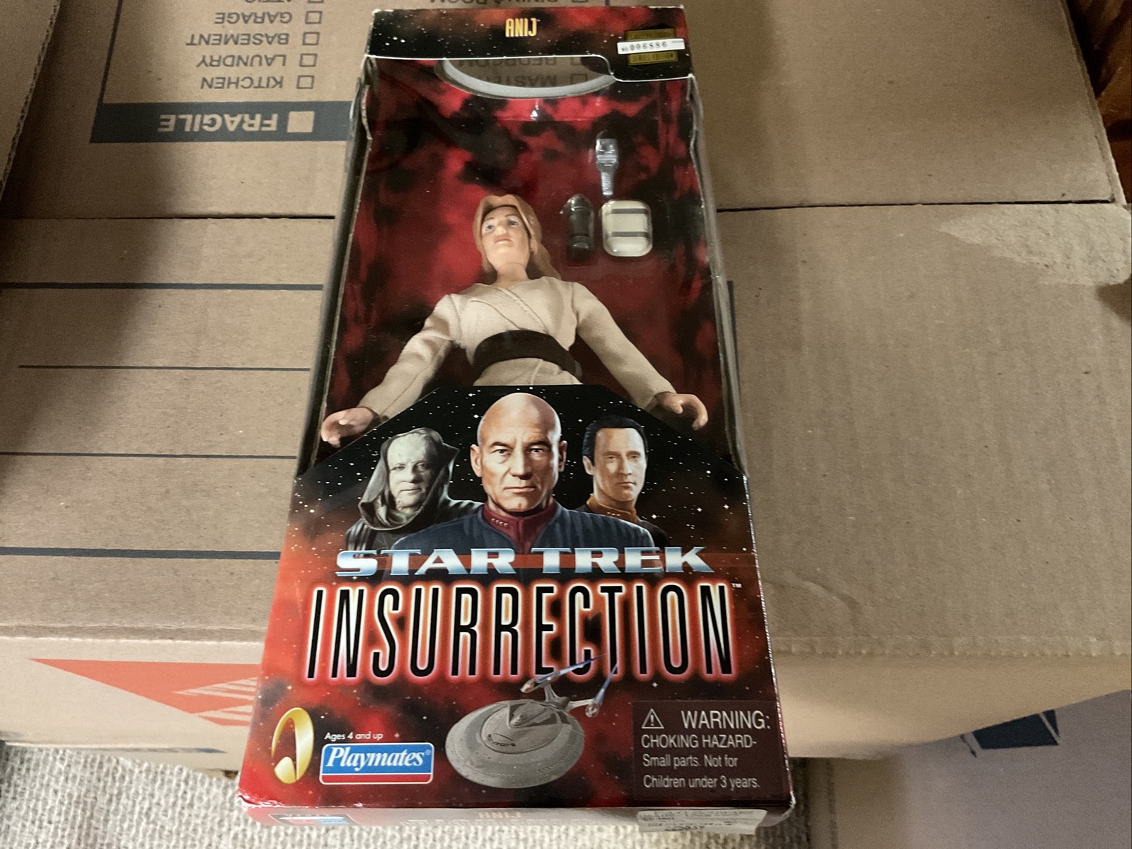 Star Trek Insurrection 9" Action Figure: Anij (1988, Playmates) | eBay