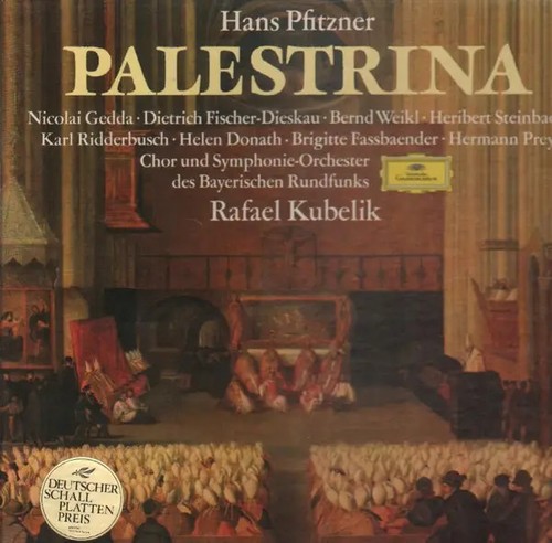 LP-BOX Hans Pfitzner Palestrina (Kubelik) NEAR MINT Deutsche Grammophon ...