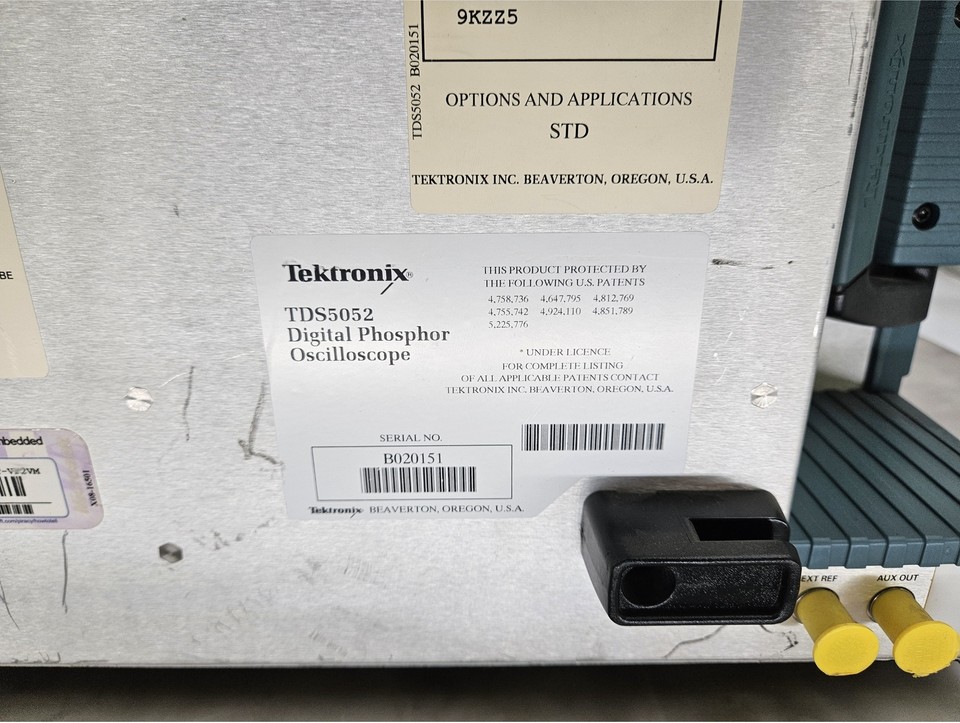 Tektronix TDS5052B 2 Channel 500MHz Digital Phosphor Oscilloscope | eBay