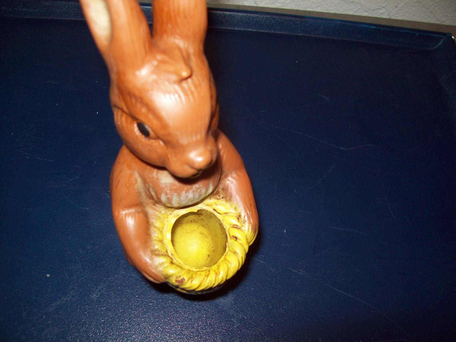 alter Hase mit Kiepe ZEHO Germany Gartenzwerg Osterhase #11 | eBay.de