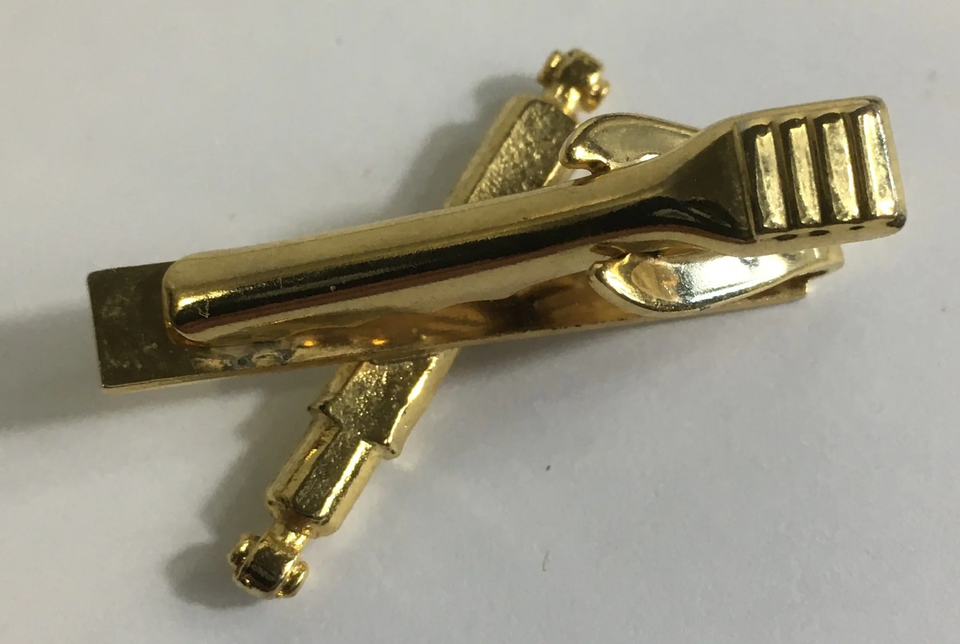 Vintage Tie Clasp - Delco Pleasurizer - Shock - Strut (1000983) | eBay