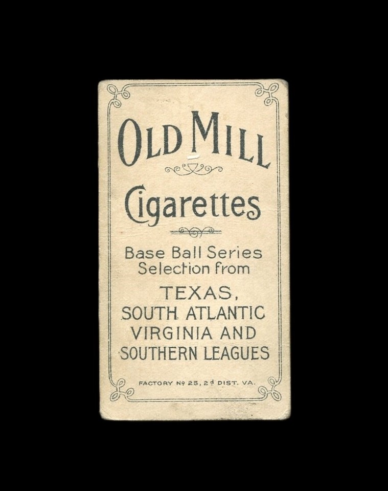 1909-11 T206 Set-Break Ed Greminger Old Mill LOW GRADE (crease ...