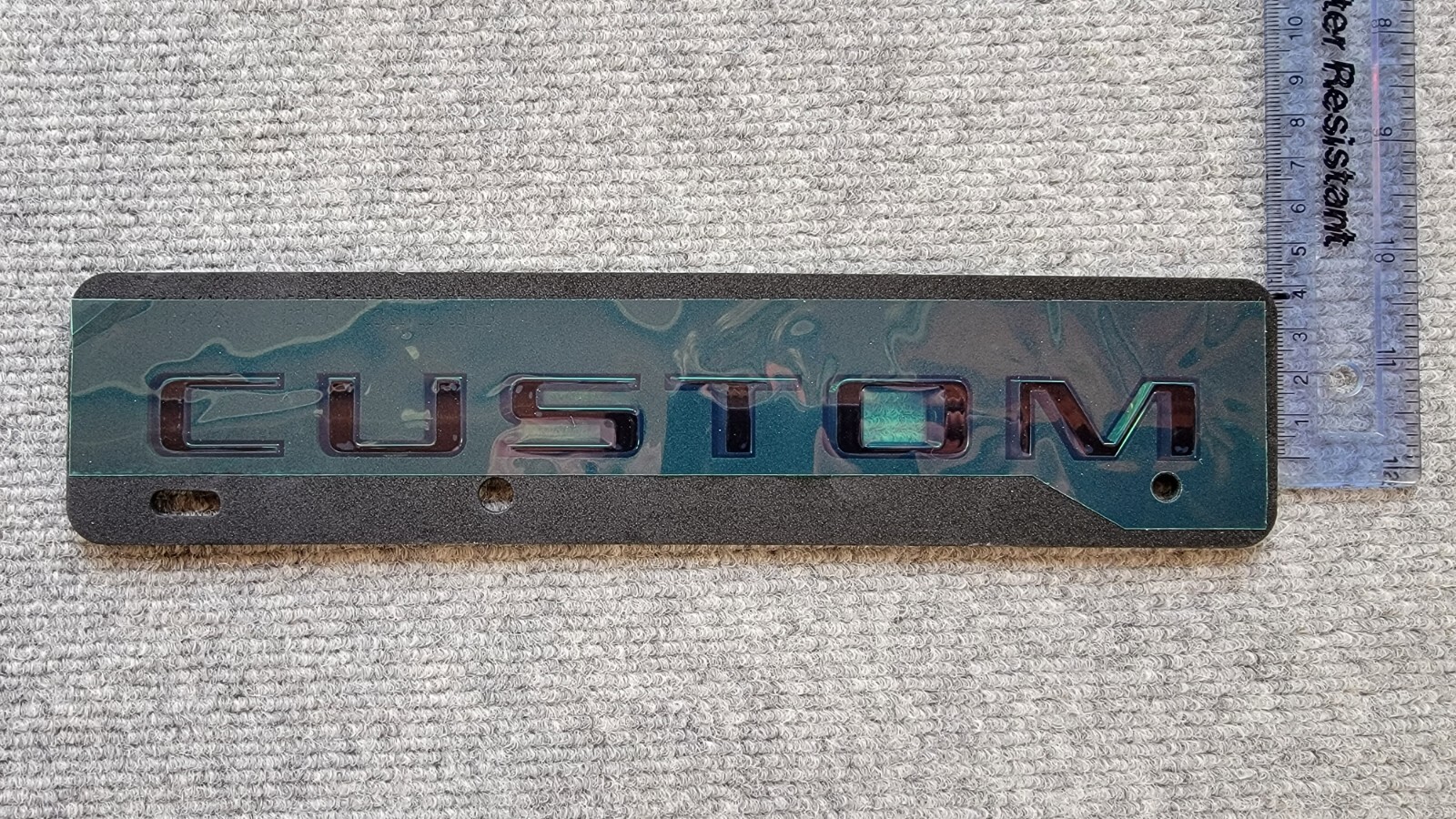 2019-2022 Chevrolet Silverado CUSTOM Tailgate Nameplate OE #84945797 | eBay