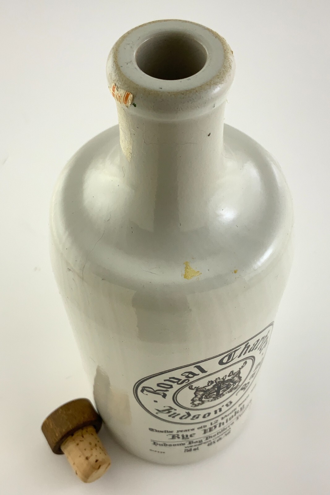 Royal Charter Hudson's Bay Rye Whisky Winnipeg Canada Empty Vintage ...