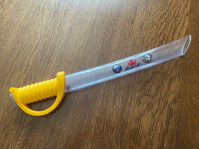 Buffalo Sabres Beer Sabre - Let's go Buffalo. In great shape. No issues ...
