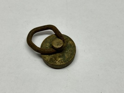 1" Antique Brass Bath Sink Drain Stopper Plug w/ Ring - Clawfoot ...