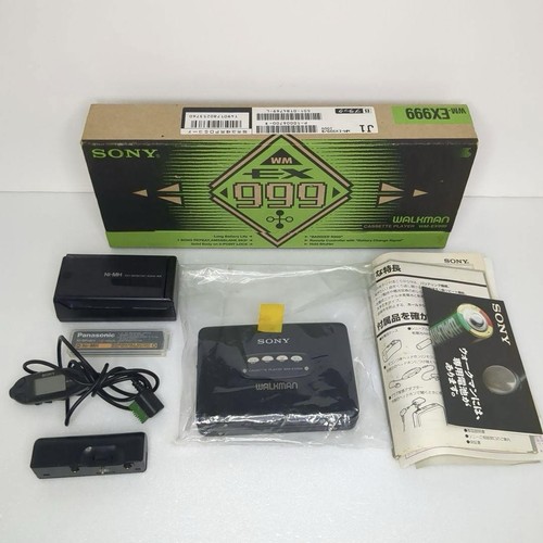 Sony WALKMAN WM-EX999 Cassette Portable Tape Player Vintage Minimal Use ...