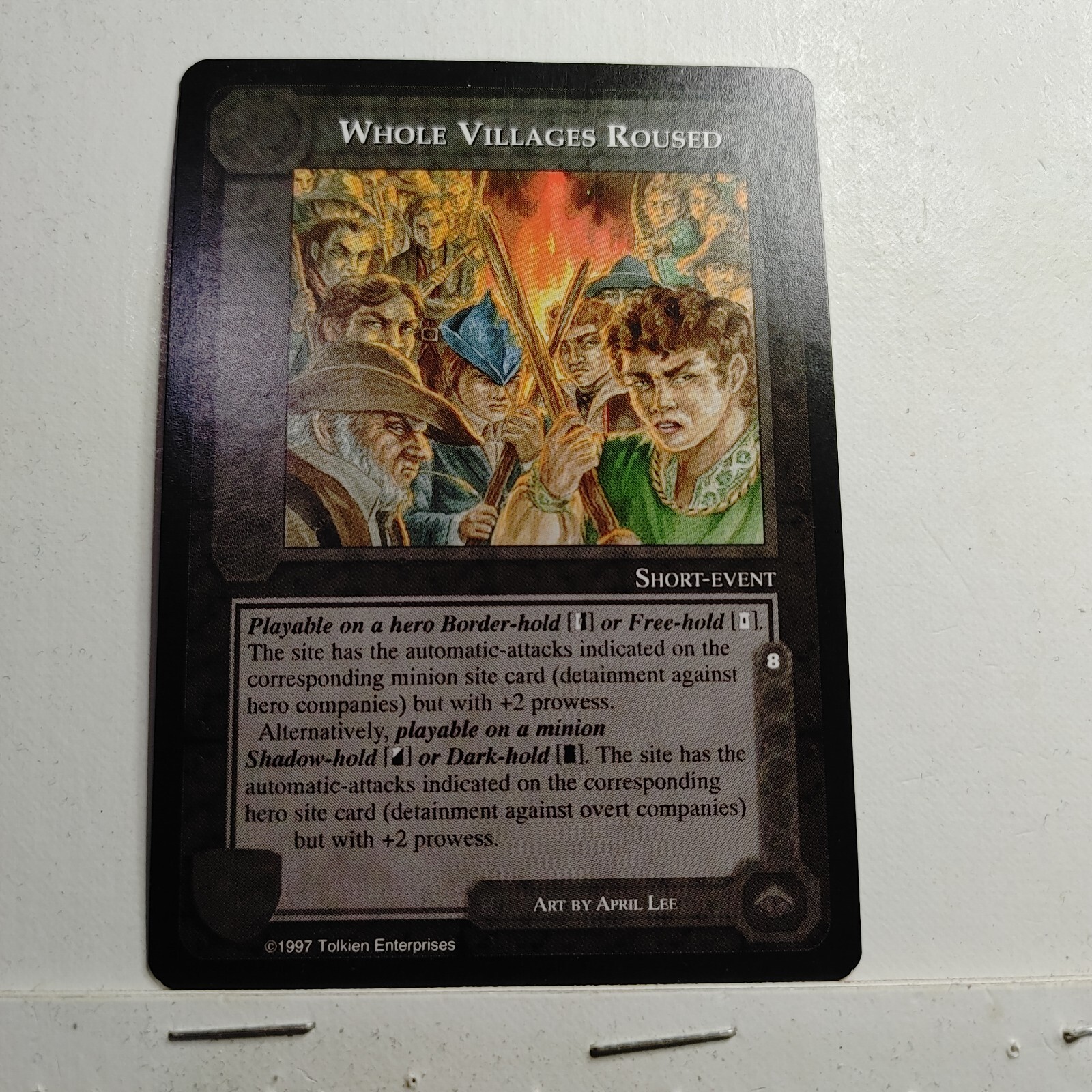 MECCG "THE WHITE HAND"--- WHOLE VILLAGES ROUSED --- NM / MINT | eBay