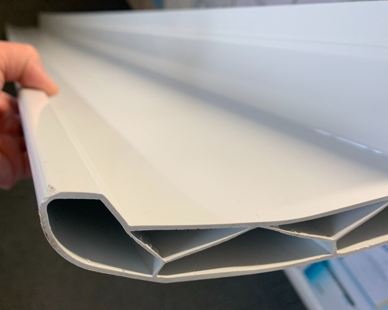 Elddis Compass Hymer Motorhome Skirt Mould Panel Lowline Glacier White ...