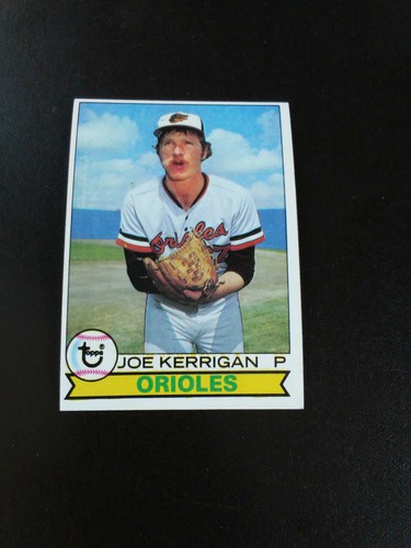 FREE SHIPPING-Joe Kerrigan-1979 Topps Baseball-nr.mint/7-no.37-Orioles ...