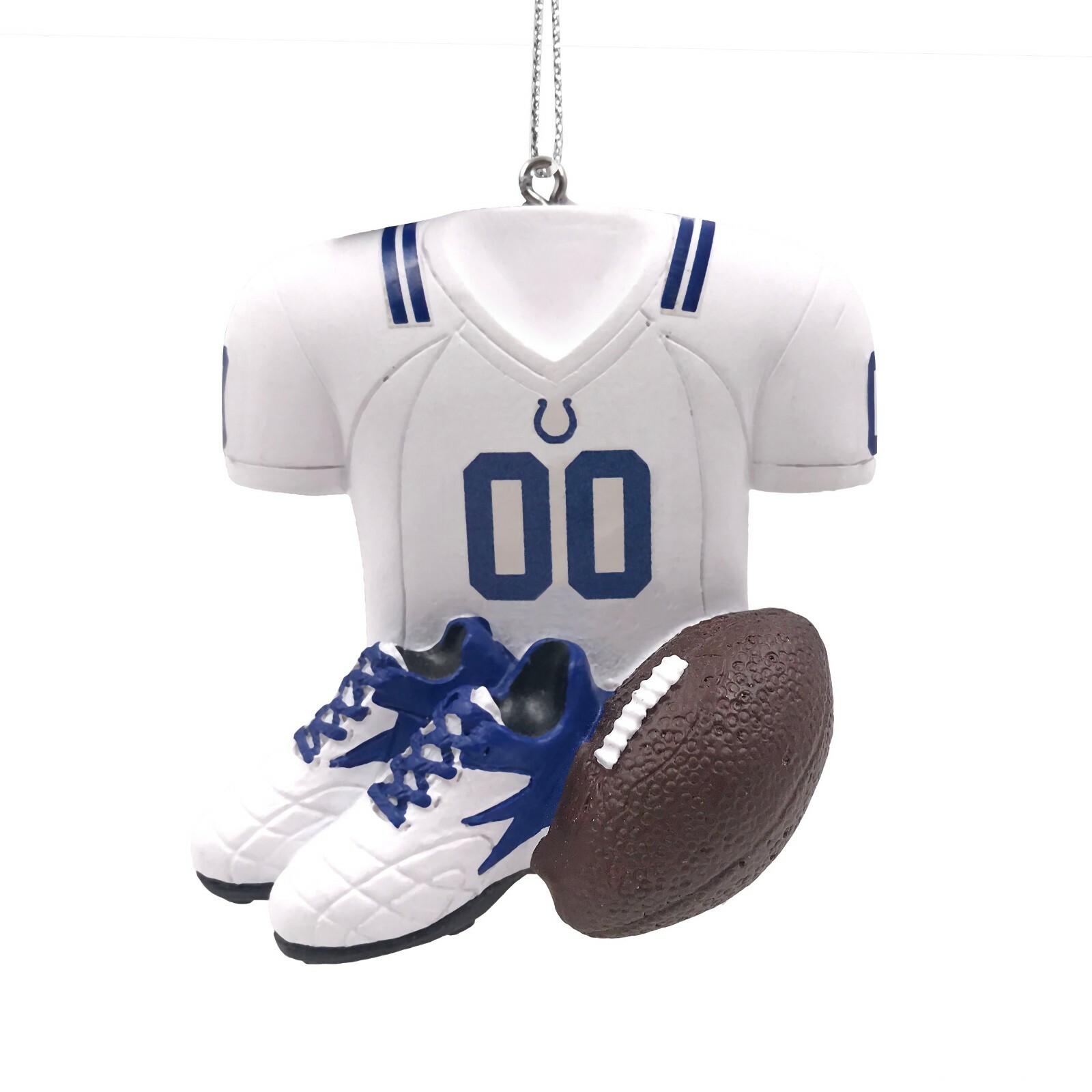 Indianapolis Colts Christmas Tree Holiday Ornament Jersey Ball Cleats ...