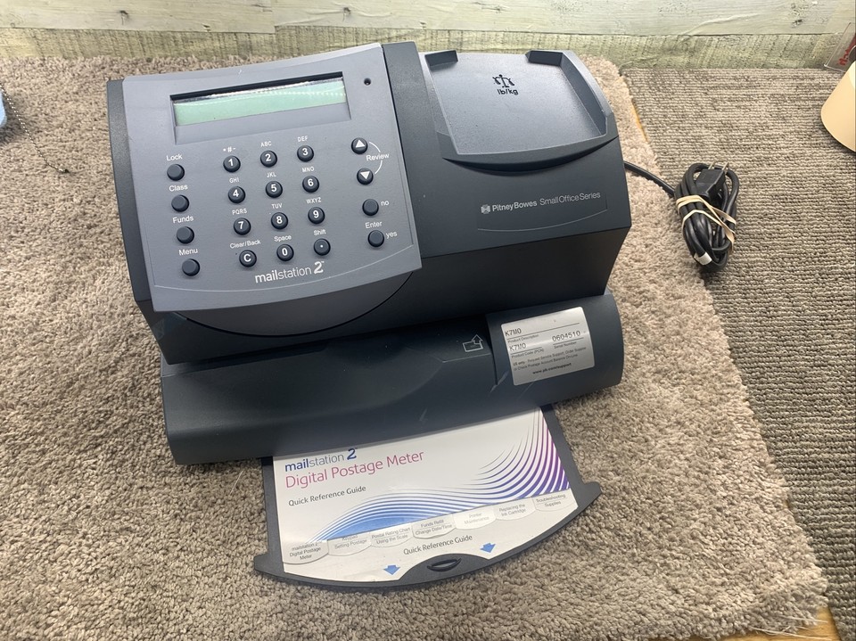 Pitney Bowes Mailstation 2 Small Office Series Digital Postage Scale ...