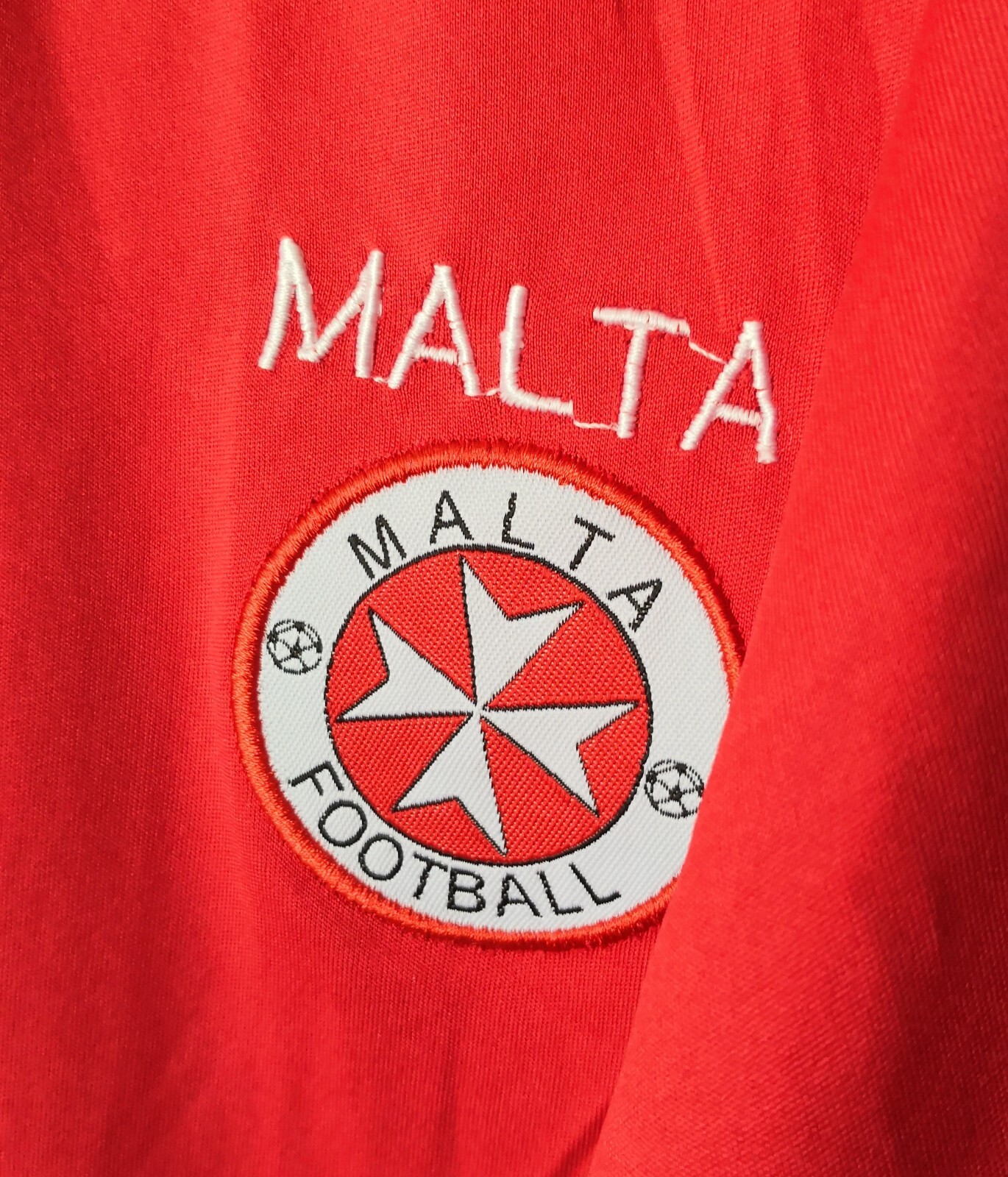 Malta Football Soccer National Team Red Men's Jersey … - Gem