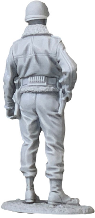 BRITAINS CAMPAIGN MINIATURES 70027 U.S. GENERAL GEORGE S. PATTON WINTER ...