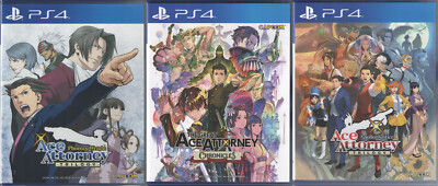 Phoenix Wright Ace Attorney 3 game bundle for PS4 | eBay