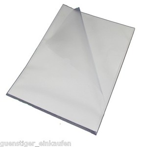 250 Piece Filing Sleeves DIN a4 top and sides open documents Real ...