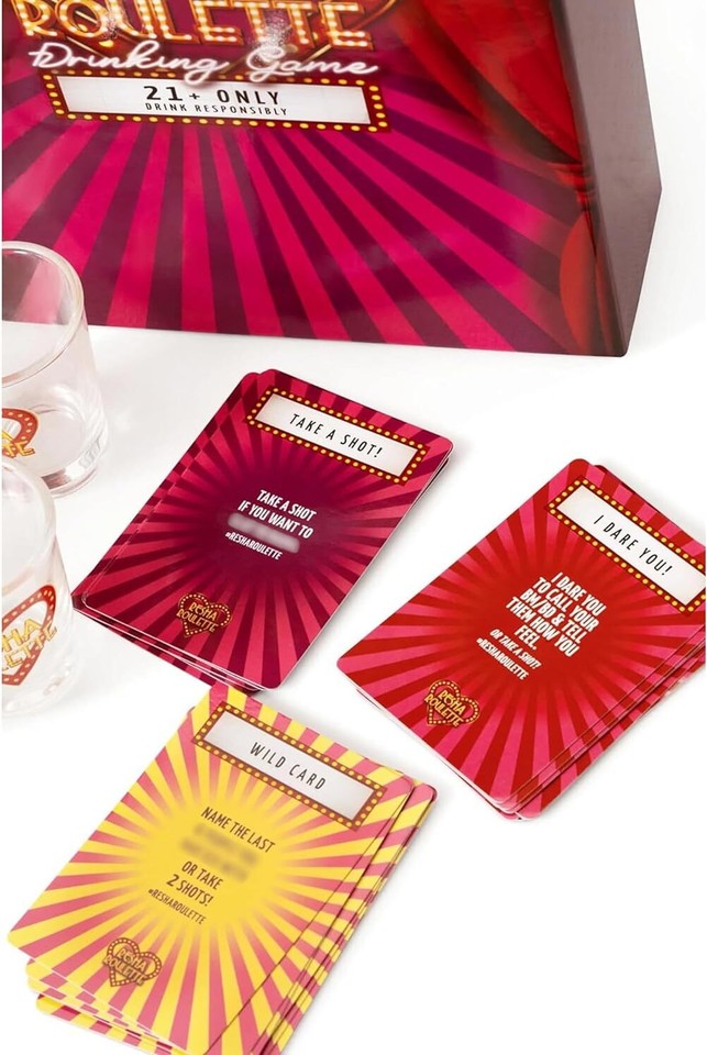 Caresha Please - Resha Roulette - A Drinking Card Game for Parties and ...