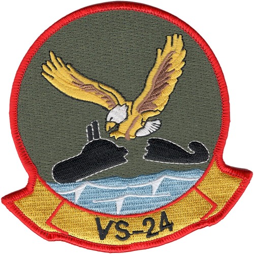 VS-24 Aviation Air Sea Control Squadron Twenty Four Patch | eBay
