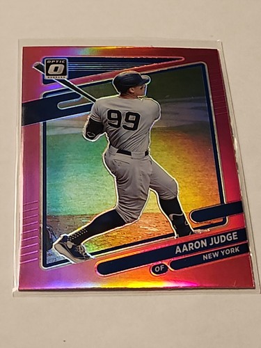 2021 Donruss Optic Pink Parallel Aaron Judge | eBay