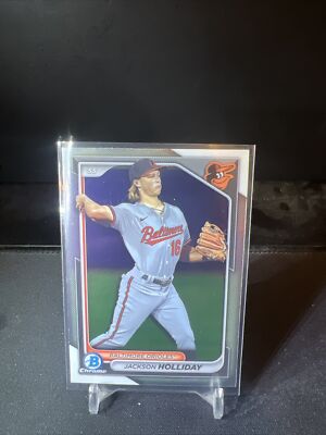 2024 Bowman Chrome Prospects BCP-47 Jackson Holliday, Baltimore Orioles ...