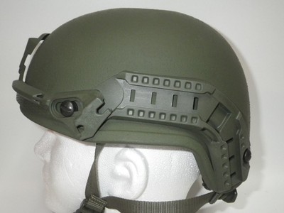 Galvion Viper US Military Combat Helmet High Cut FAST Large Army Dented ...
