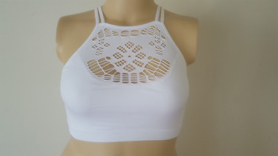 NWT Bra Cami Wirefree Maidenform Seamless Bralette 1129 Dickey Shaping ...