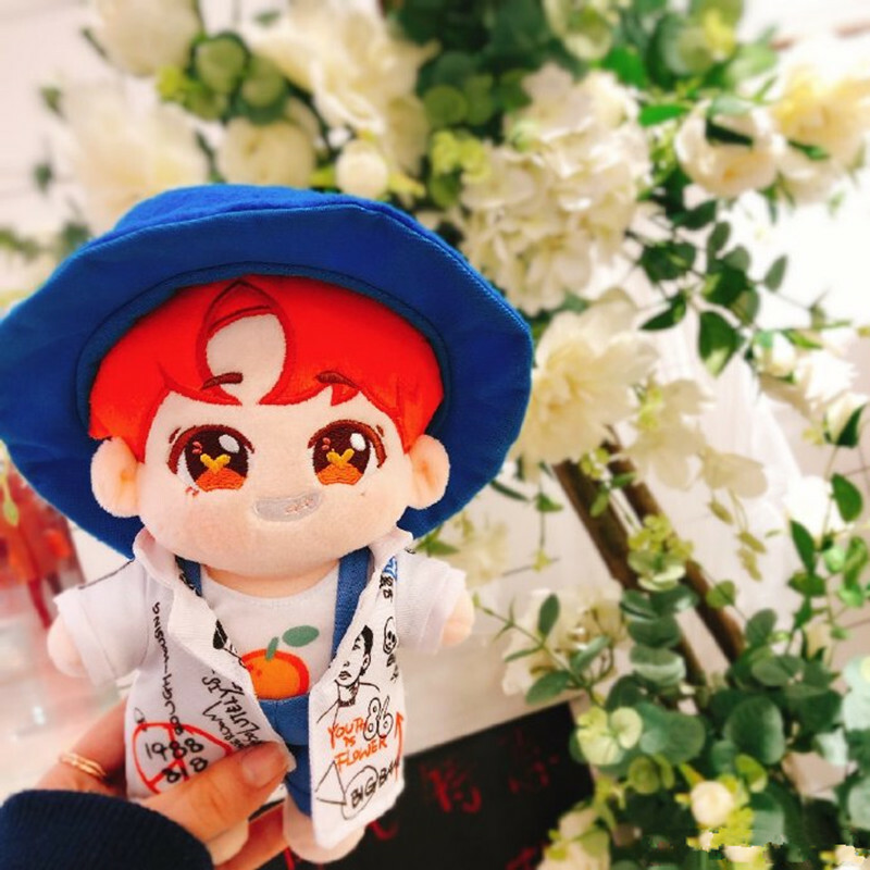 20cm KPOP BIGBANG Doll G-Dragon GD Orange G-DRAGON Plush Toy with ...