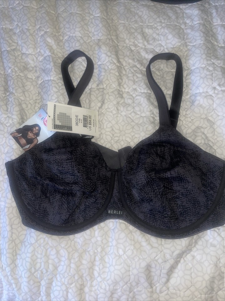 New Berlei YYR9 High Performance Smooth Underwire Sports Bra 38DD $54 ...