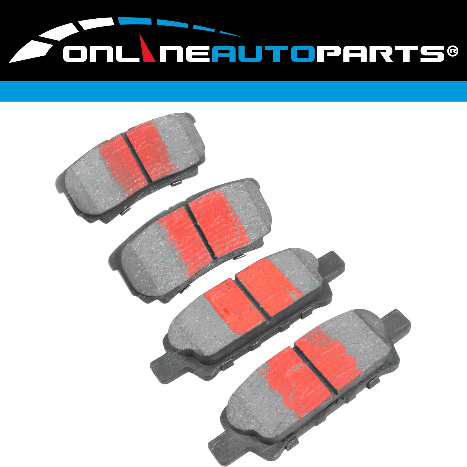 Rear Disc Brake Pad Set for Mitsubishi Lancer Outlander CG CH CJ ZE ZF ...