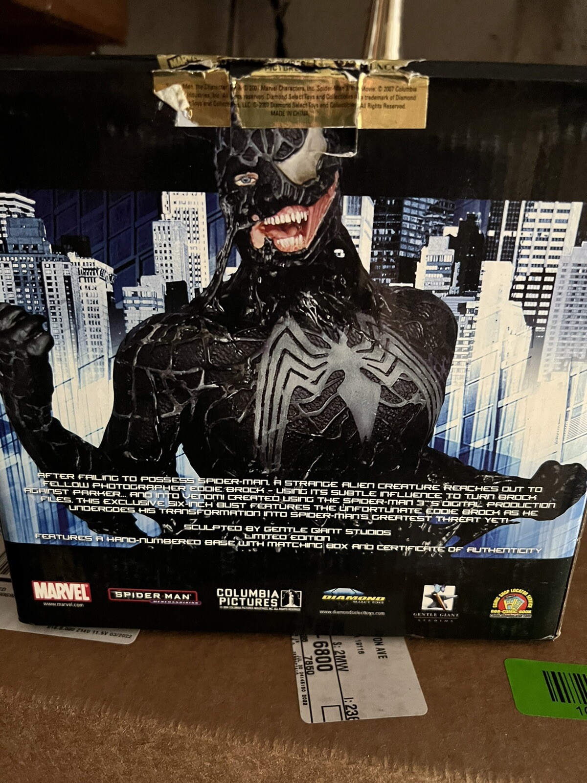 Spiderman 3 Venom Transformation