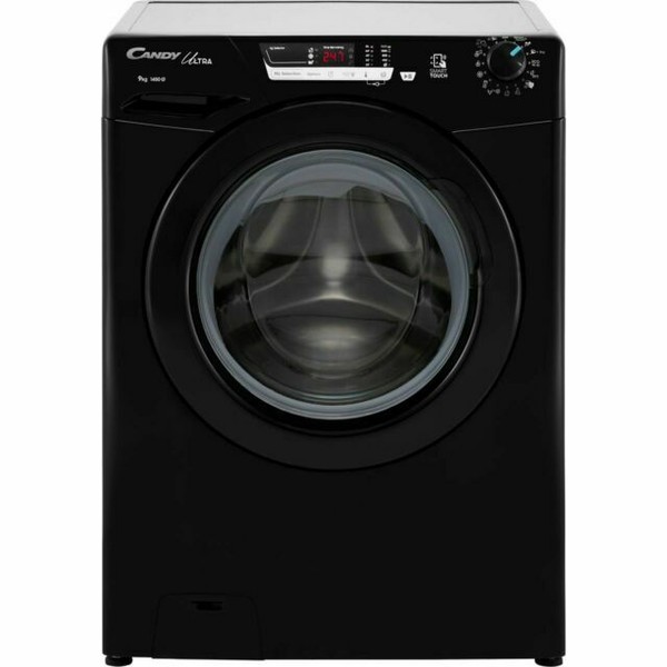 Candy Ultra HCU1492DBBE/1 9kg Washing Machine - Black for sale online ...