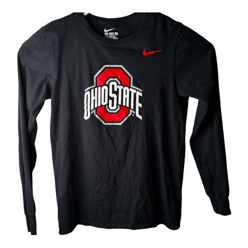 The NIke Tee Ohio State Athletic Cut Long Sleeve Crew Neck Size Small ...