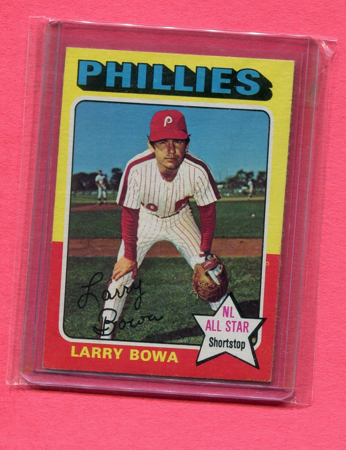 LARRY BOWA PHILADELPHIA PHILLIES 1975 TOPPS BASEBALL CARD #420 | eBay