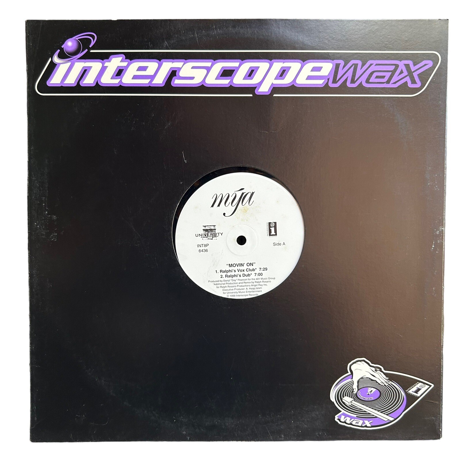 Mya - Movin’ On (VG+) 12” Single Vinyl Record | eBay