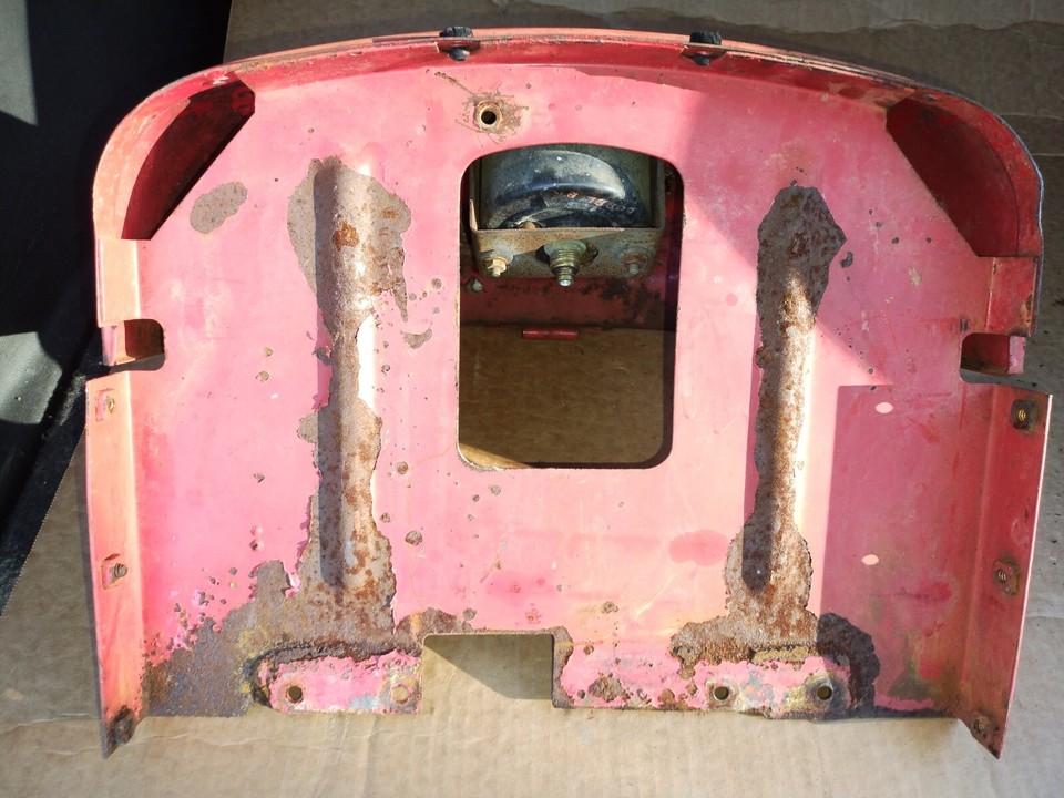 Massey Ferguson 50 MF tractor dash panel w/ gauges & tachometer | eBay