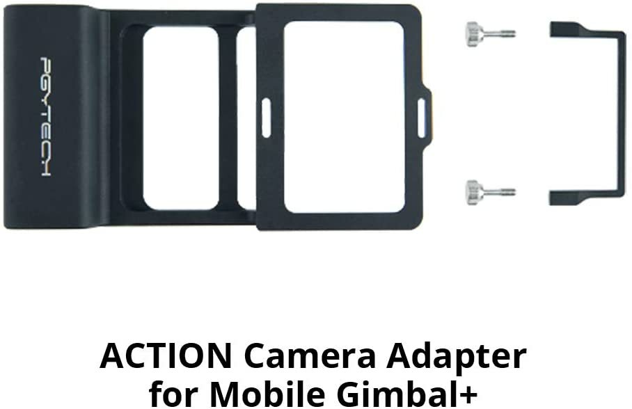 PGYTECH Action Camera Adapter Plus for DJI OM 4, DJI Mobile 3/2, Gopro ...