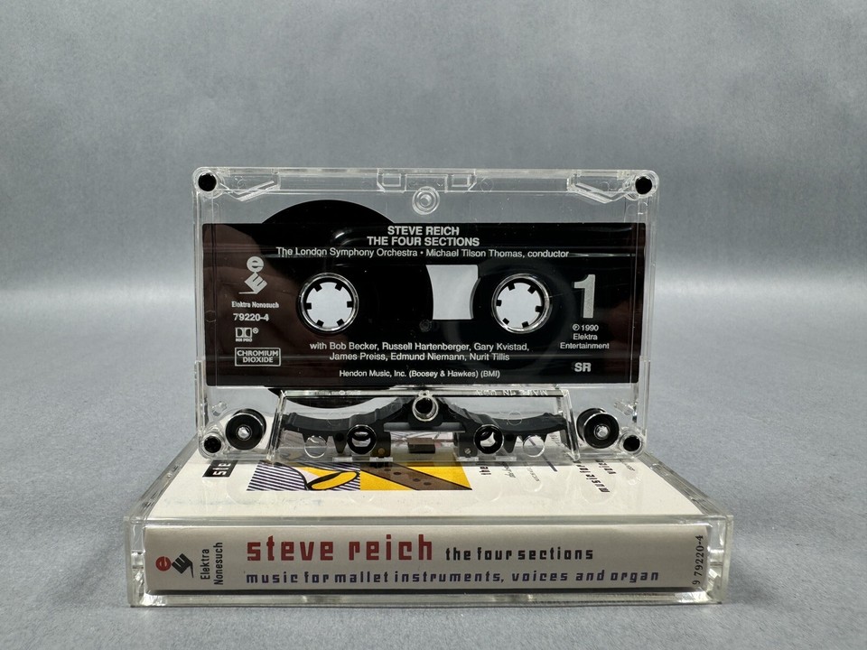 STEVE REICH The Four Sections Music For Mallet Instrument Voices And ...