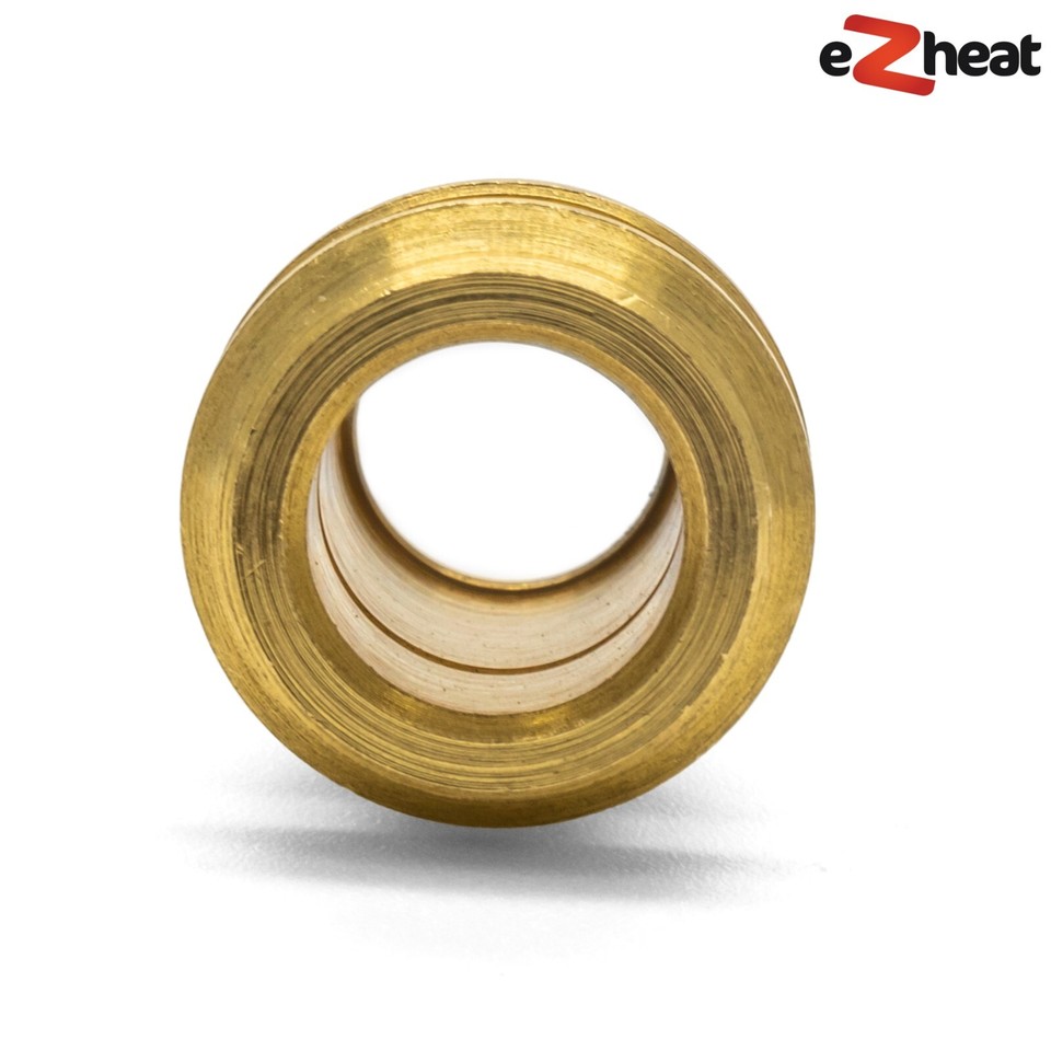 Brass TRV Radiator Reducer Compression Valve - 15mm to 10mm ( 10 PACK ...