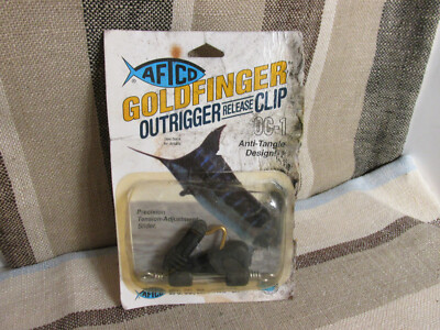 AFTCO Goldfinger Downrigger Release Clip- Model DC1-Free Shipping-Old ...