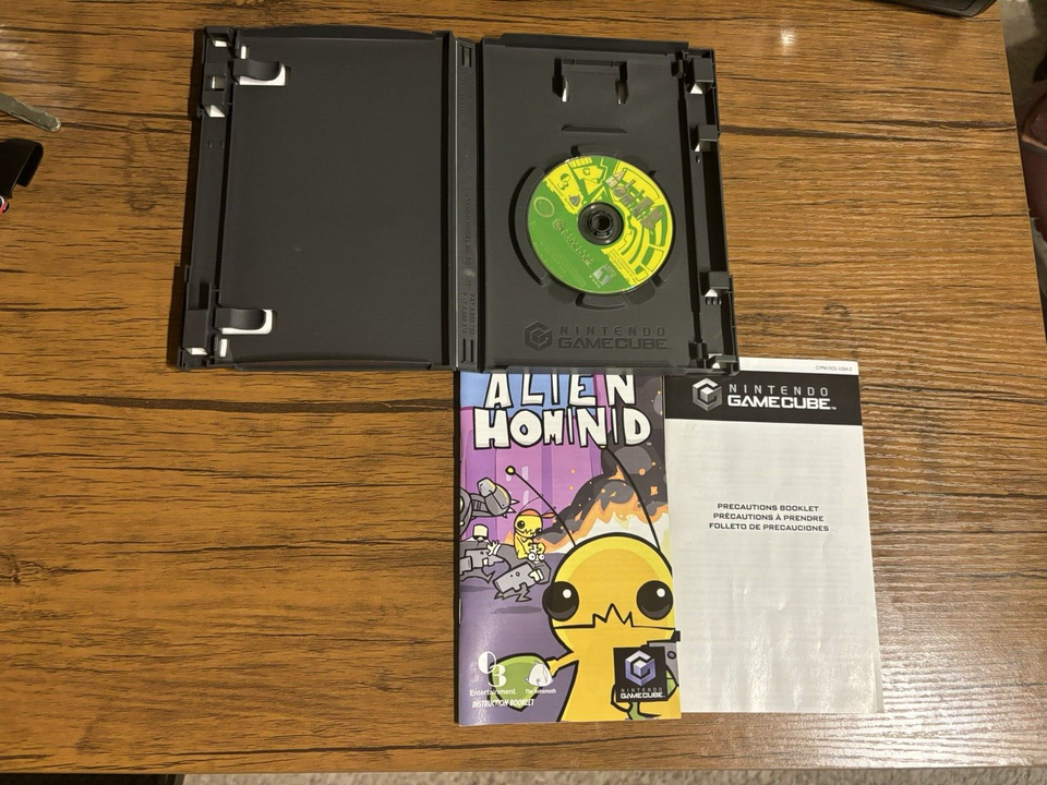Alien Hominid Complete CIB TESTED with Inserts (Nintendo GameCube, 2004 ...