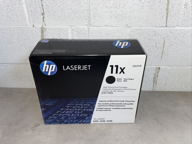 HP 11X (Q6511X) Black LaserJet Toner Cartridge for sale online | eBay