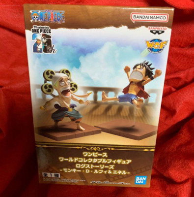 One Piece World Collectible Figure Log Stories -Monkey D. Luffy & Enel ...