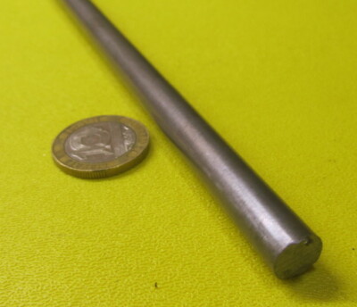 12L14 Steel Unpolished Rod Round Bar, 3/8" Dia x 2 Foot length. 6 Units ...